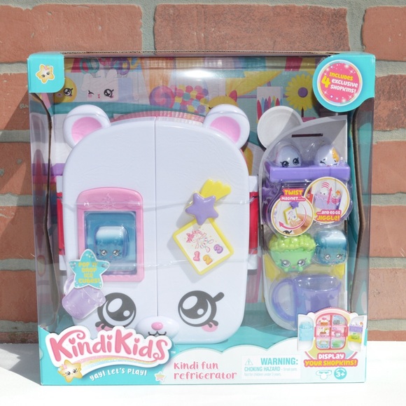 Kindi Kids | Toys | Kindi Kids Snack Time Friends Refrigerator Playset ...
